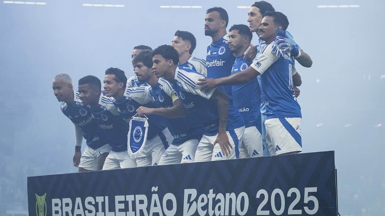 Cruzeiro salta no ranking e tem o 3º elenco mais valioso